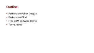 Pengenalan CRM - PHP.ID