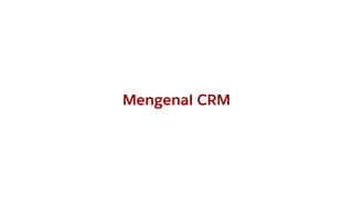 Pengenalan CRM - PHP.ID