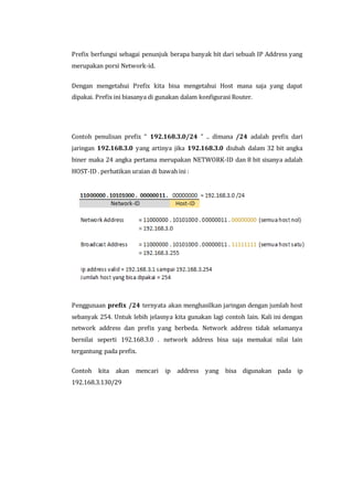 Pengenalan dan dasar jaringan komputer | DOCX