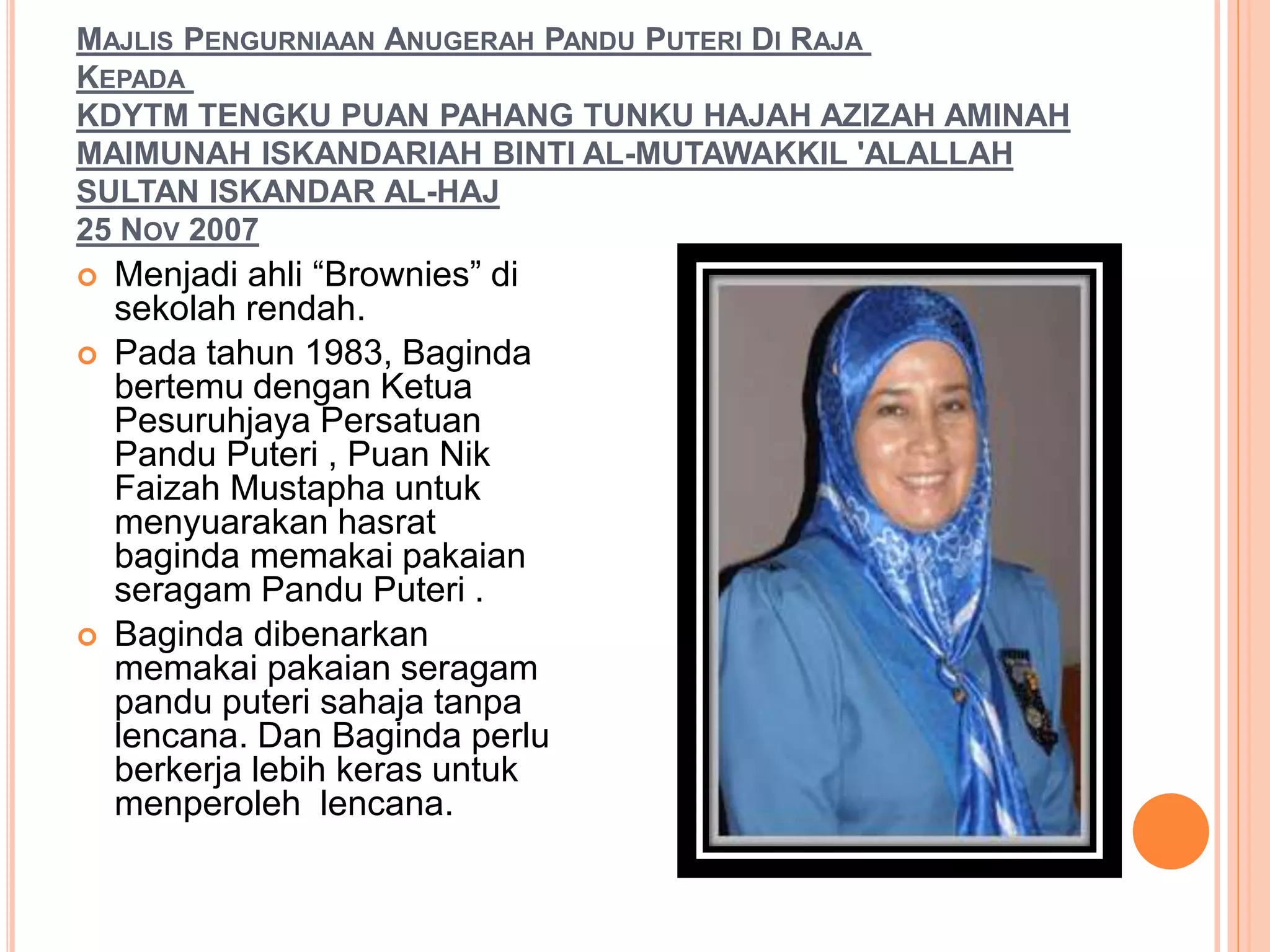 Pengenalan dan perlembagaan pandu puteri | PPTX