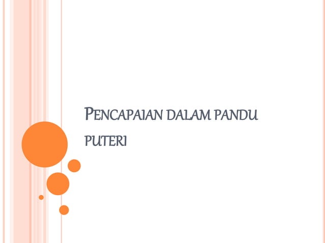 Pengenalan dan perlembagaan pandu puteri | PPTX