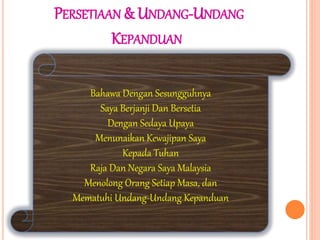 Pengenalan dan perlembagaan pandu puteri | PPTX
