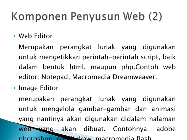 Pengenalan Dasar Internet Dan Website | PPT