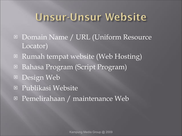 Pengenalan Dasar Internet Dan Website | PPT