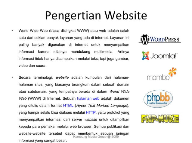 Pengenalan Dasar Internet Dan Website | PPT