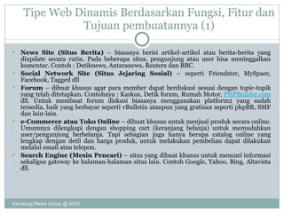 Pengenalan Dasar Internet Dan Website | PPT