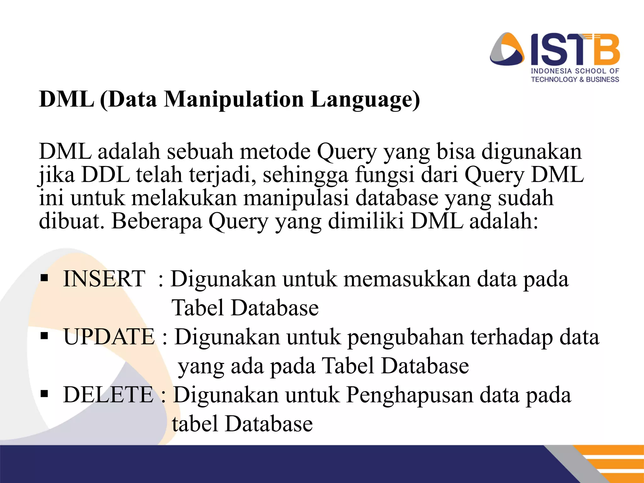Pengenalan dasar sistem basisdata | PDF