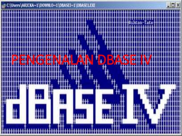 Pengenalan dbase IV | PPT