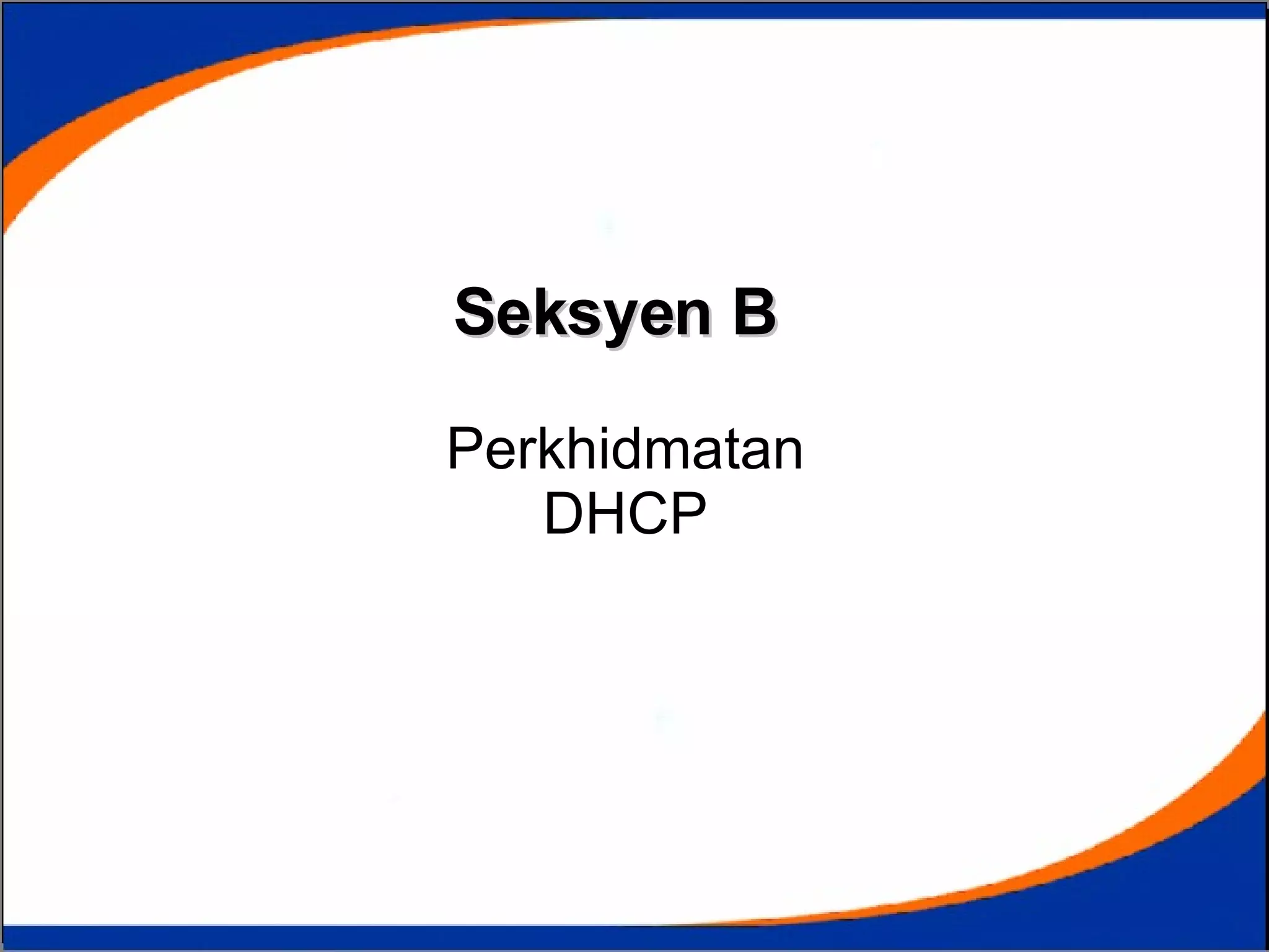 Pengenalan Dhcpd Linux | ODP