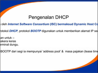 Pengenalan Dhcpd Linux | ODP