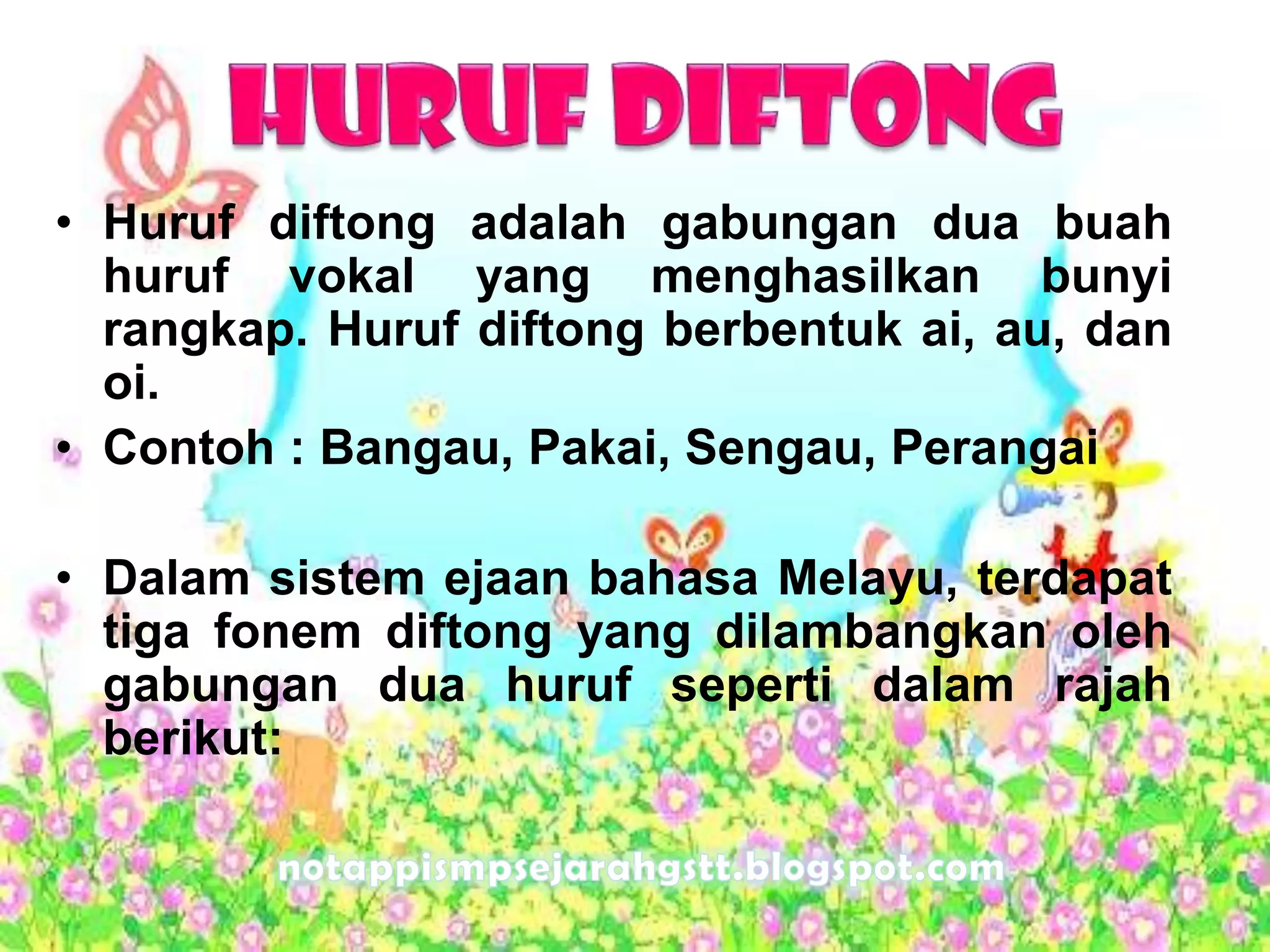 Pengenalan diftong | PPSX