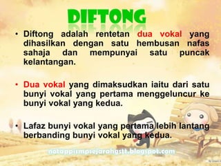 Pengenalan diftong | PPSX
