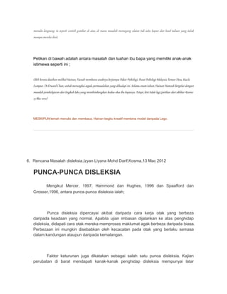Pengenalan disleksia | DOCX