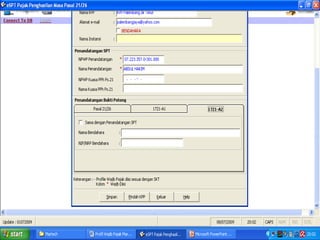 Mengenal e-SPT Masa PPh Pasal 21 | PPT