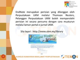 Pengenalan endnote | PPTX