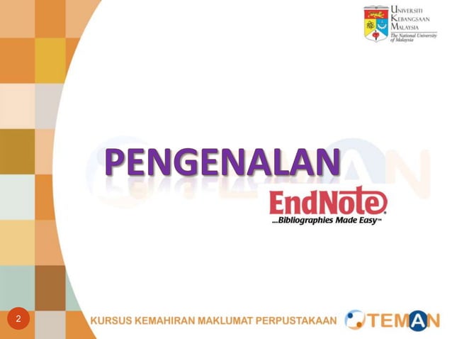 Pengenalan endnote | PPT