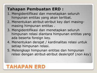 Pengenalan ER-Diagram | PPT
