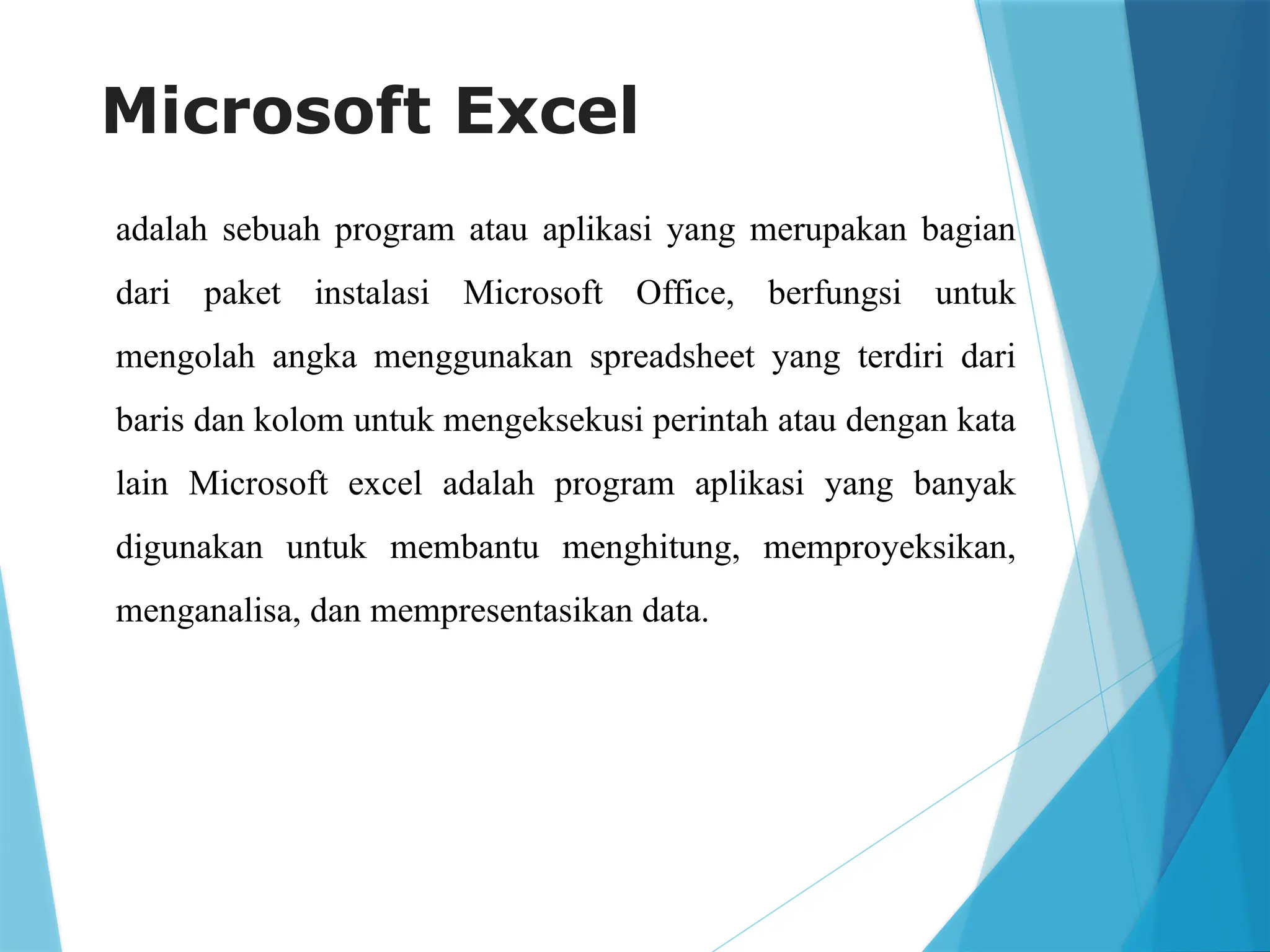 PENGENALAN DASAR EXCEL KELAS 8 - RG.pptx