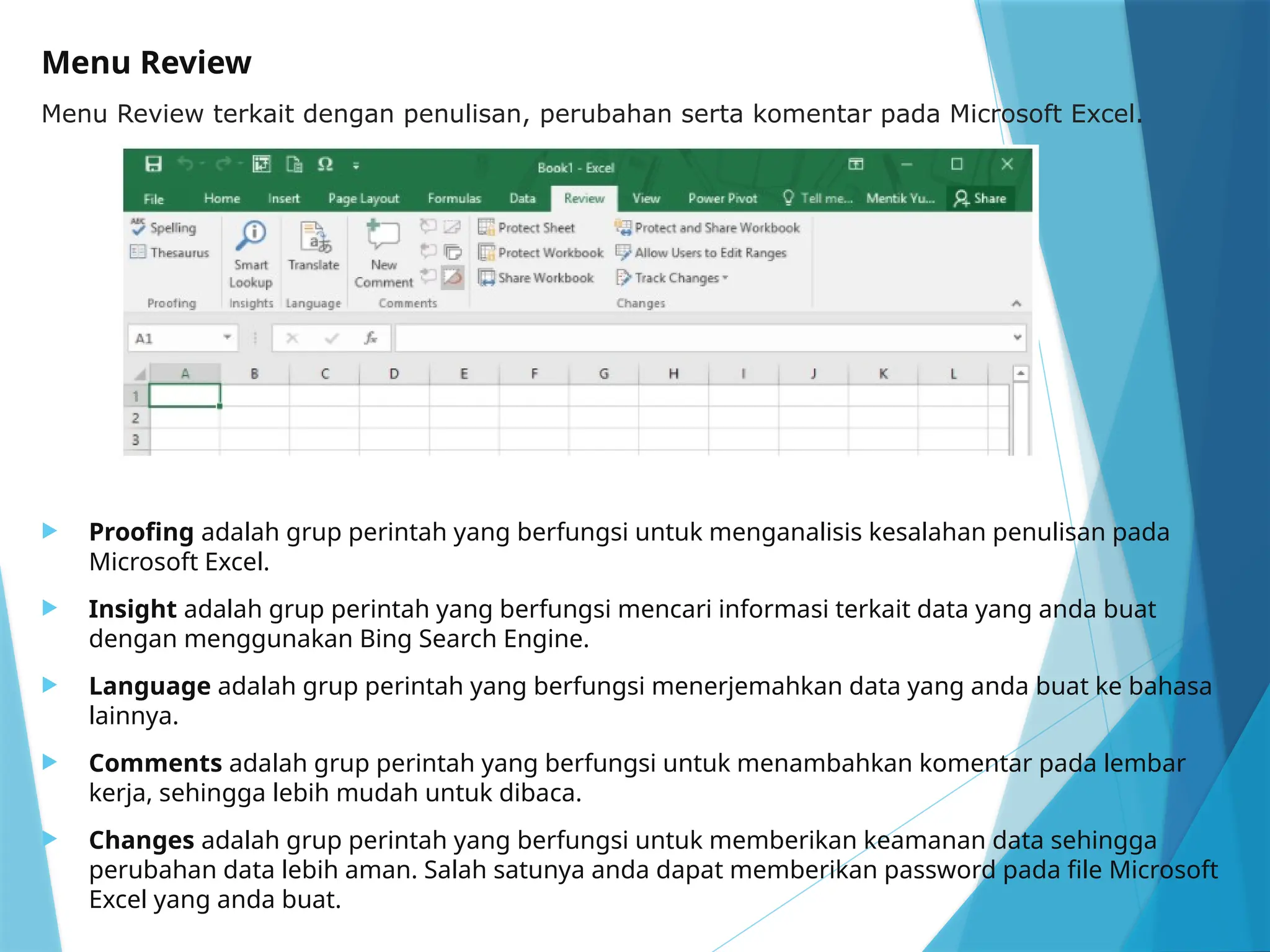 PENGENALAN DASAR EXCEL KELAS 8 - RG.pptx