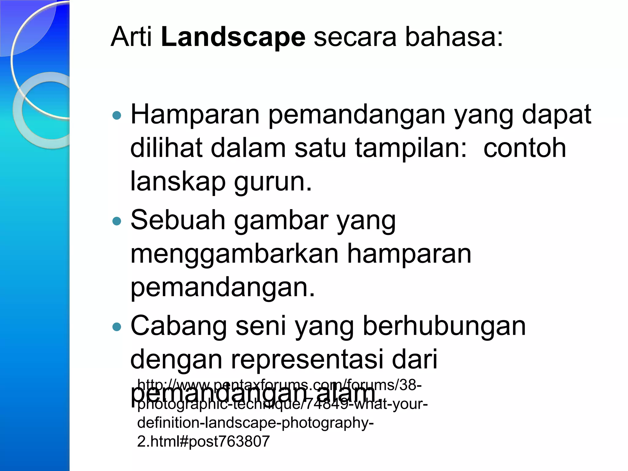 Pengenalan Fotografi (3) Jenis-Jenis Fotografi - SMK NU Balikpapan | PPTX