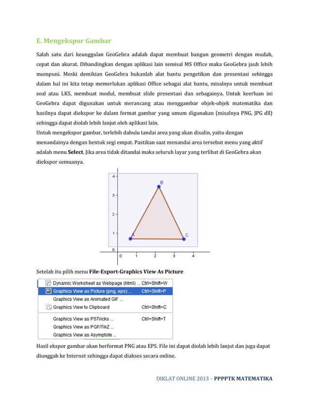 Pengenalan geogebra | PDF
