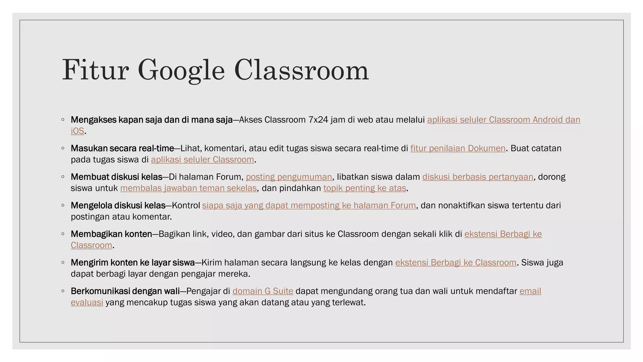 Pengenalan google classroom | PDF