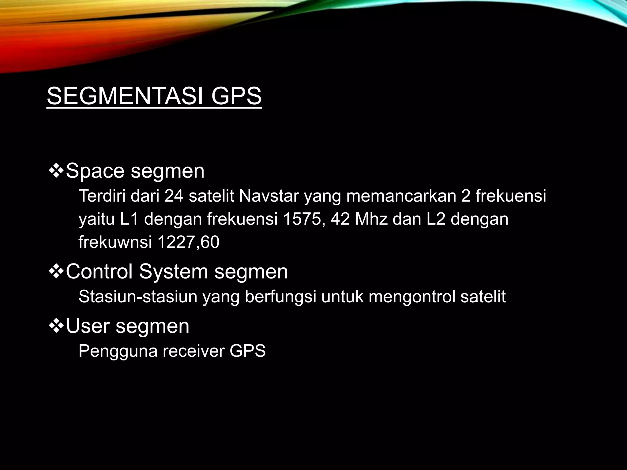 Pengenalan GPS dan Aplikasinya | PPT