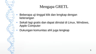 Pengenalan gretl: Statistik | ODP