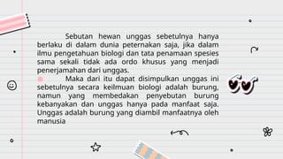 pengenalan hewan unggas materi ppt.pptx