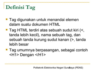 Pengenalan html | PPT