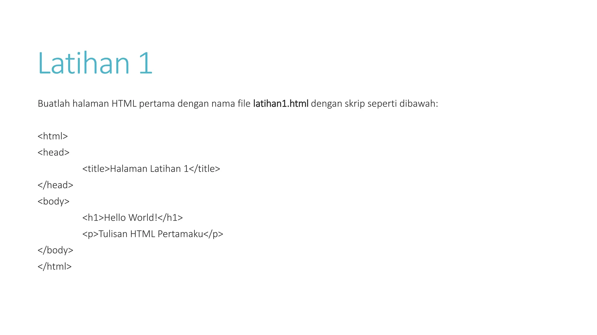 Modul Ajar Informatika SMA - Pengenalan HTML | PPTX Modul Ajar Informatika SMA - Pengenalan HTML | PPTX