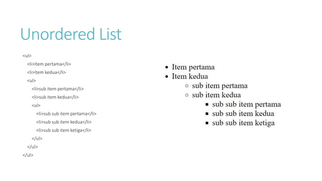 Modul Ajar Informatika SMA - Pengenalan HTML | PPTX