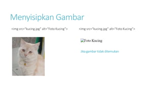 Modul Ajar Informatika SMA - Pengenalan HTML | PPTX