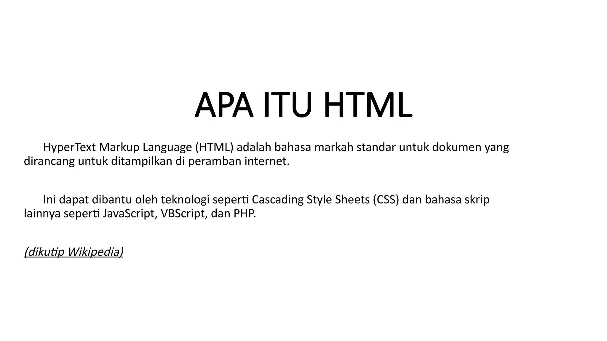 BAHASA PEMROGRAMAN PENGENALAN HTML DAN CSS.pptx