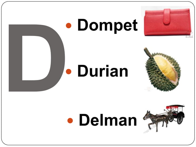 Pengenalan huruf | PPTX