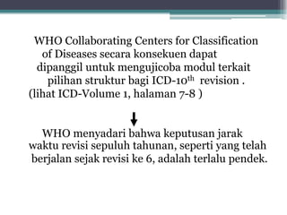 Pengenalan dan Pengantar ICD “International Classification of Diseases” | PDF