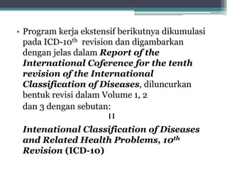 Pengenalan dan Pengantar ICD “International Classification of Diseases” | PDF