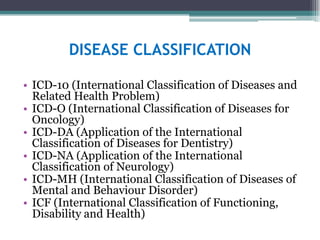 Pengenalan dan Pengantar ICD “International Classification of Diseases ...