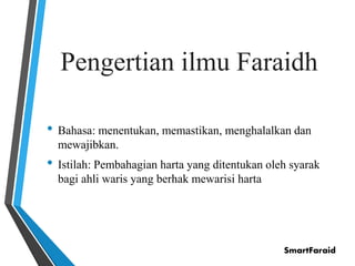Pengenalan ‘ilmu faraidh (1) | PPTX