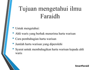 Pengenalan ‘ilmu faraidh (1) | PPTX