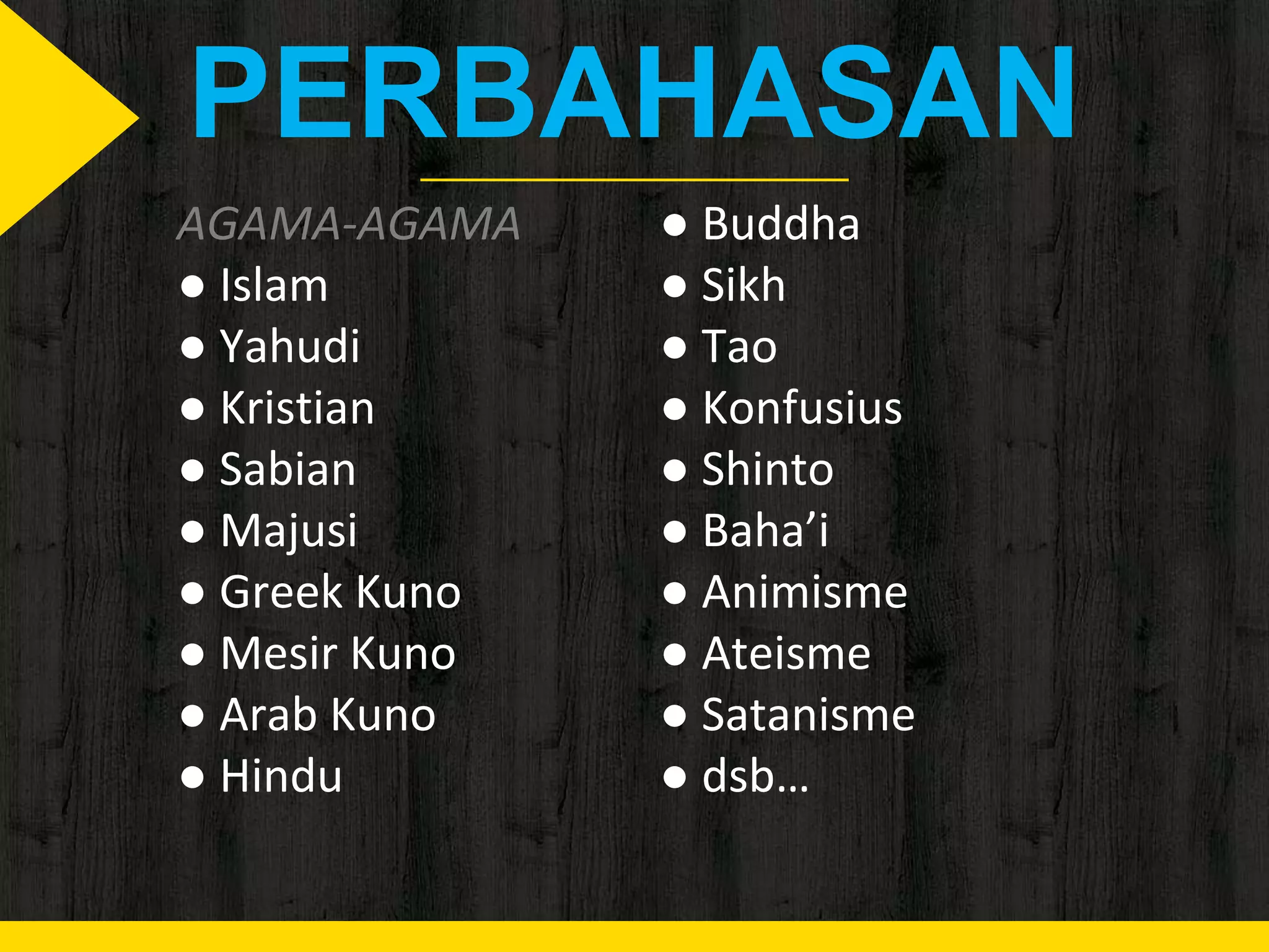 Pengenalan ilmu perbandingan agama ust yusri | PPTX