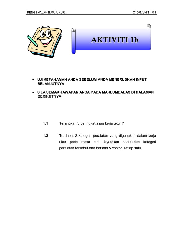 Pengenalan ilmu ukur | PDF