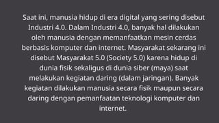pengenalan informatika, pentingnya informatika, dampak positif dan negatif informatika .pptx