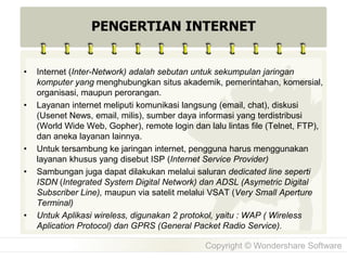 Pengenalan internet | PPTX