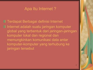 Pengenalan internet | PPT