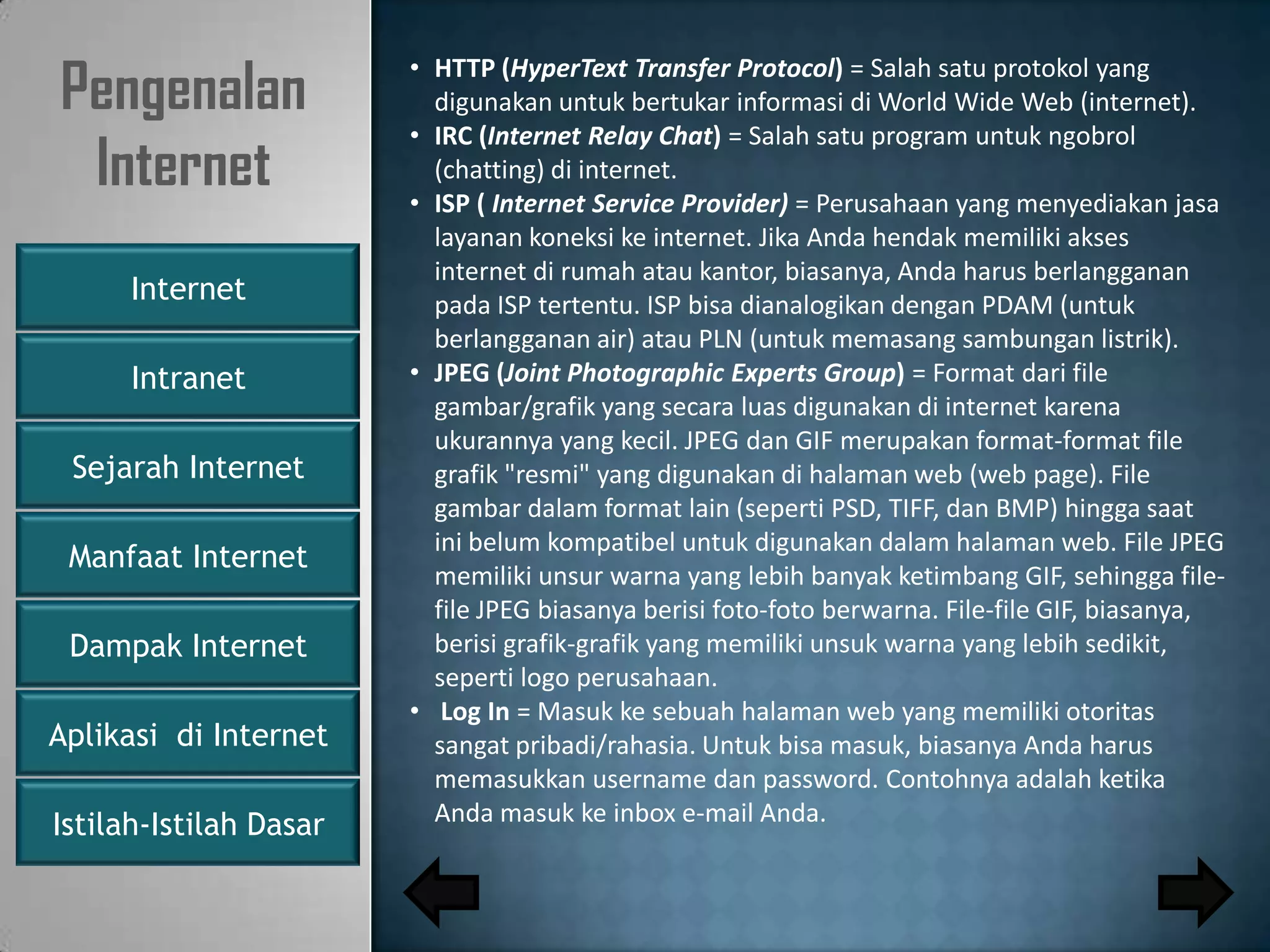 Pengenalan Internet | PPTX