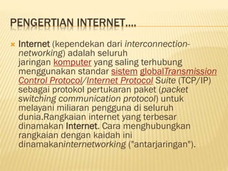 Pengenalan Internet | PPTX