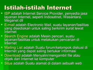 Pengenalan Internet 1 | PPT