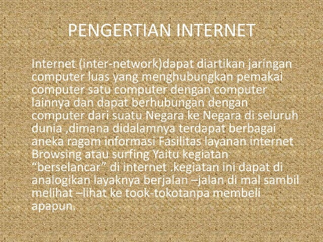 Pengenalan internet siti | PPSX