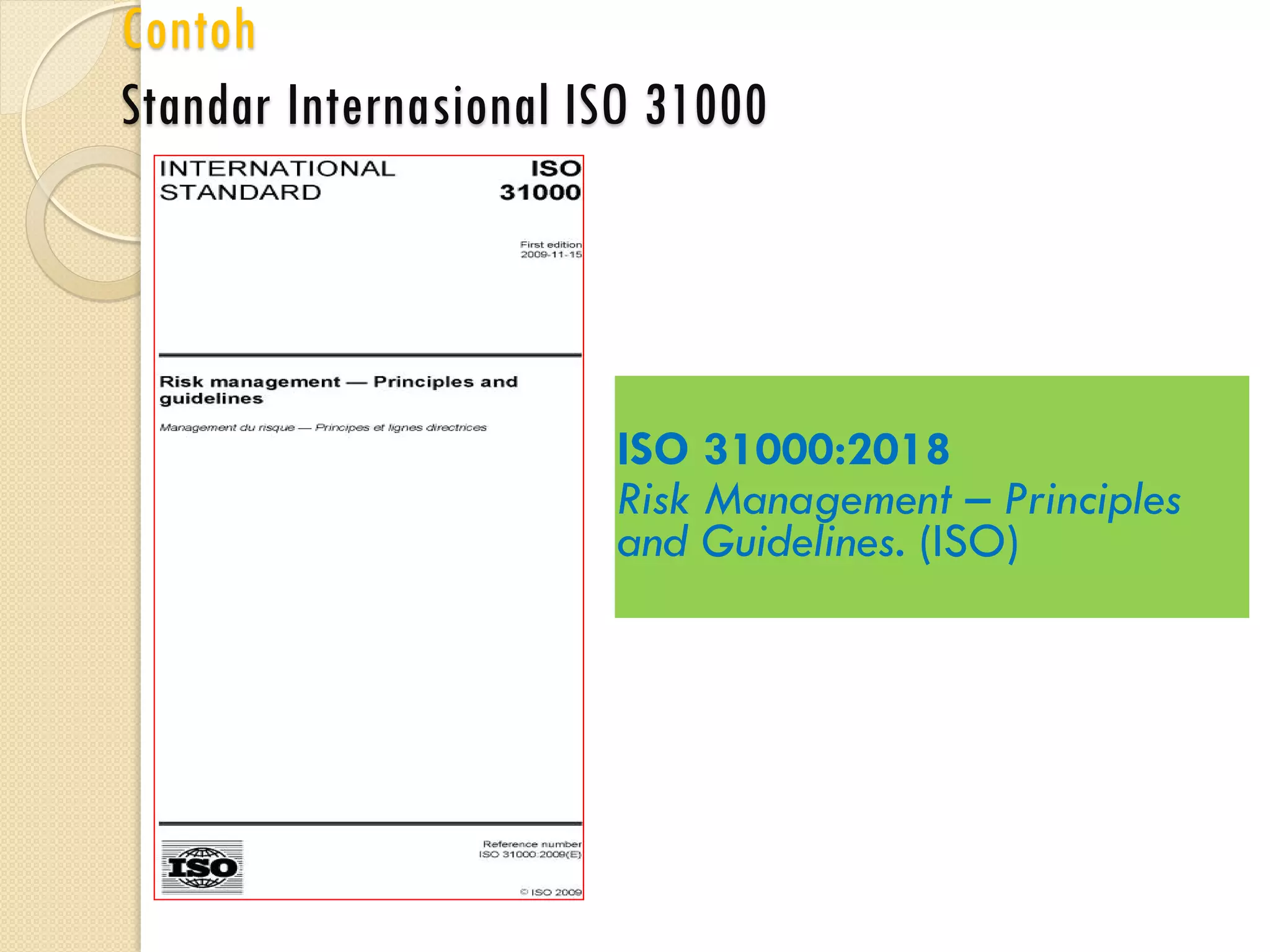 Pengenalan ISO sebagai Organisasi Standar Dunia | PDF